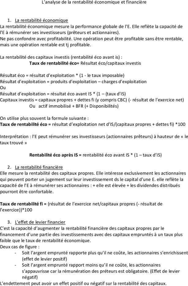 Ntroduire 62+ imagen rentabilité des capitaux propres formule - fr ... Ntroduire 62+ imagen rentabilité des capitaux propres formule - fr ...